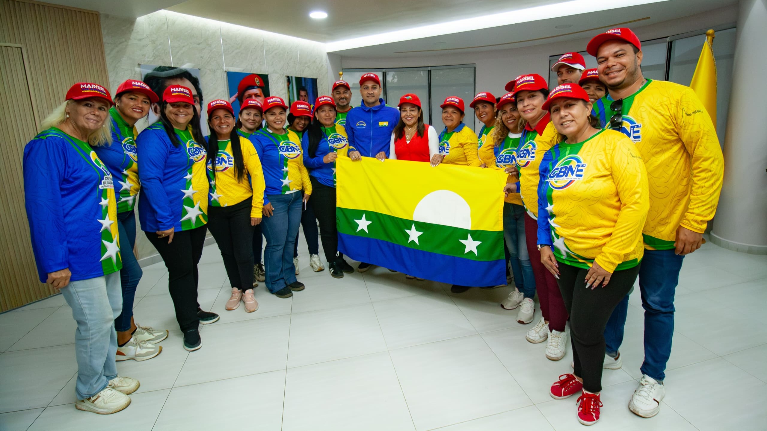 Gobernadora Marisel Velásquez abanderó delegación de Nueva Esparta al ...