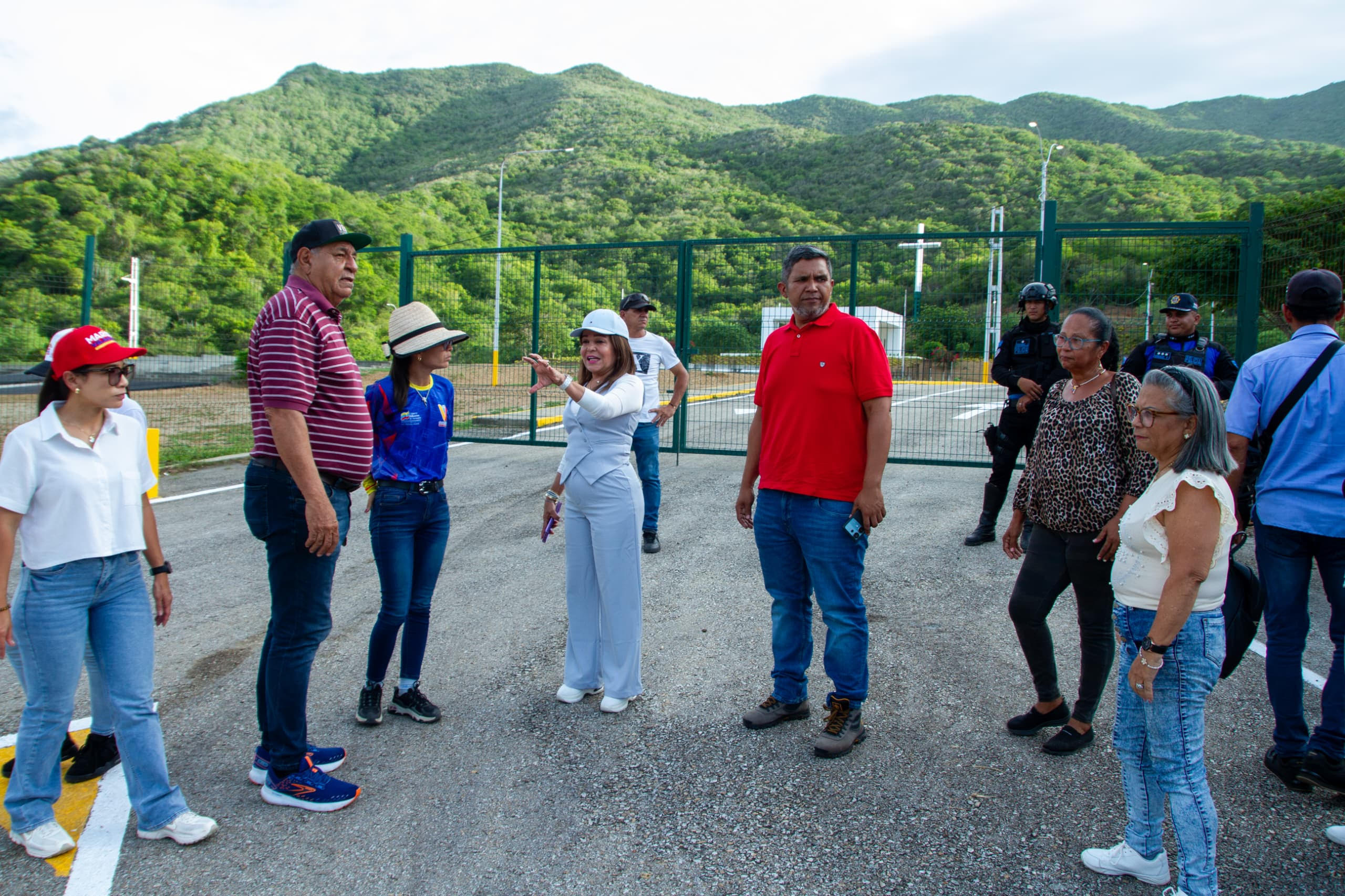 Gobernadora Marisel Velásquez supervisó preparativos para las fiestas ...